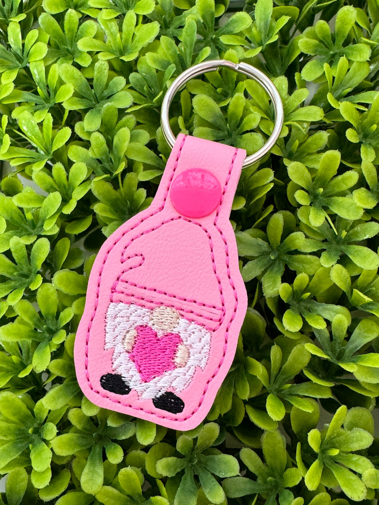 Aldi quarter holder keychain, Valentine's Day Gnome Quarter Holder ...