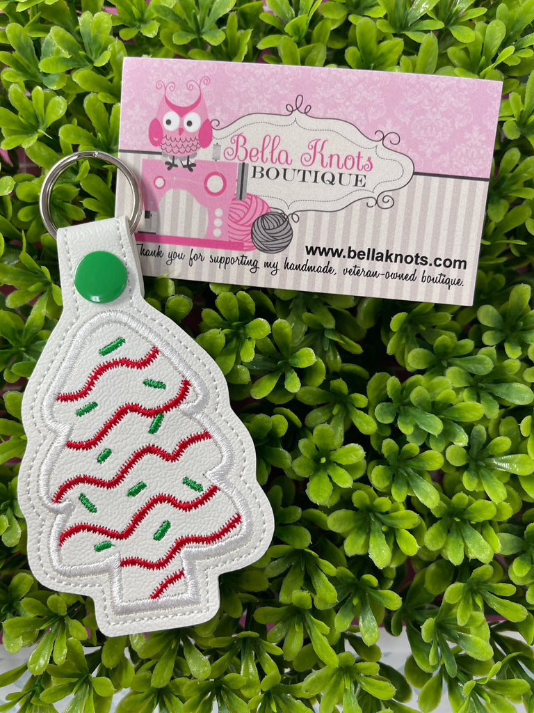 Christmas Tree Keychain – Bella Knots Boutique